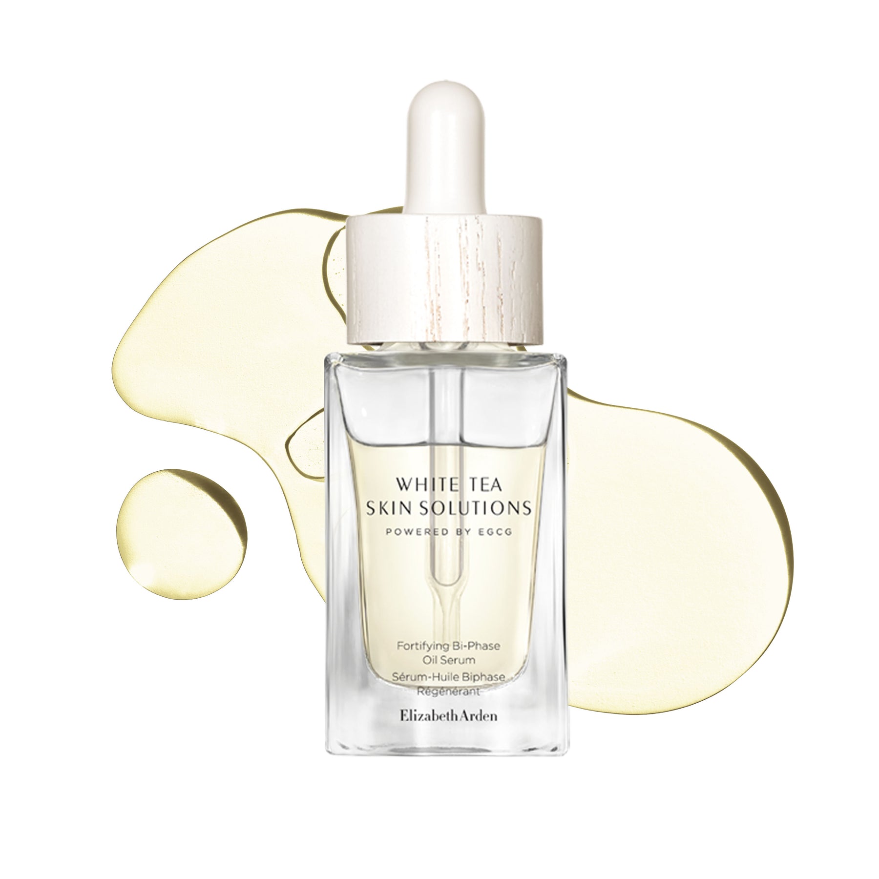 White Tea Skin Solutions Fortifying Bi-Phase Oil Serum | Elizabeth ...