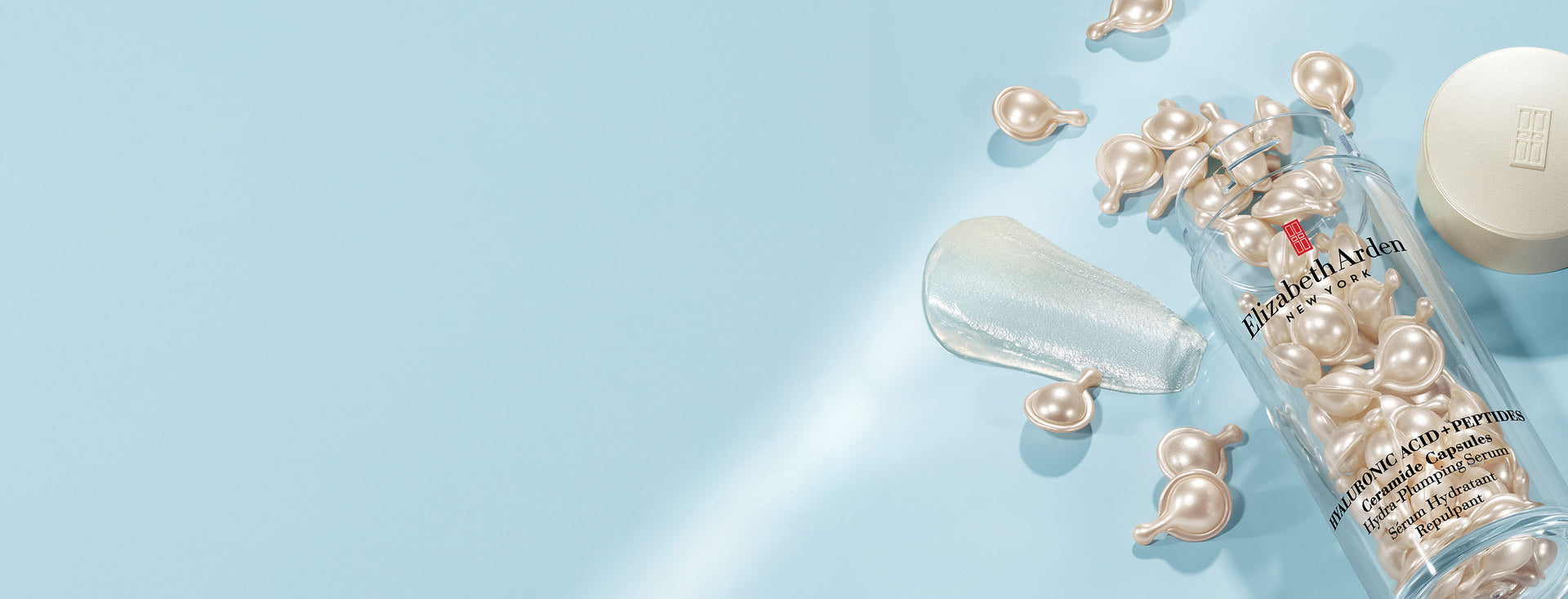 Hyaluronic Acid + Peptides Ceramide Hydra-Plumping Water Cream ...